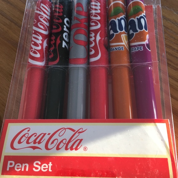 Coke Coca Cola | Office | Coke Pen Set | Poshmark